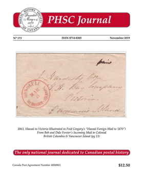 Postal History Society of Canada (PHSC)