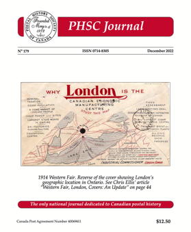 Postal History Society of Canada (PHSC)