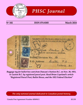 Postal History Society of Canada (PHSC)